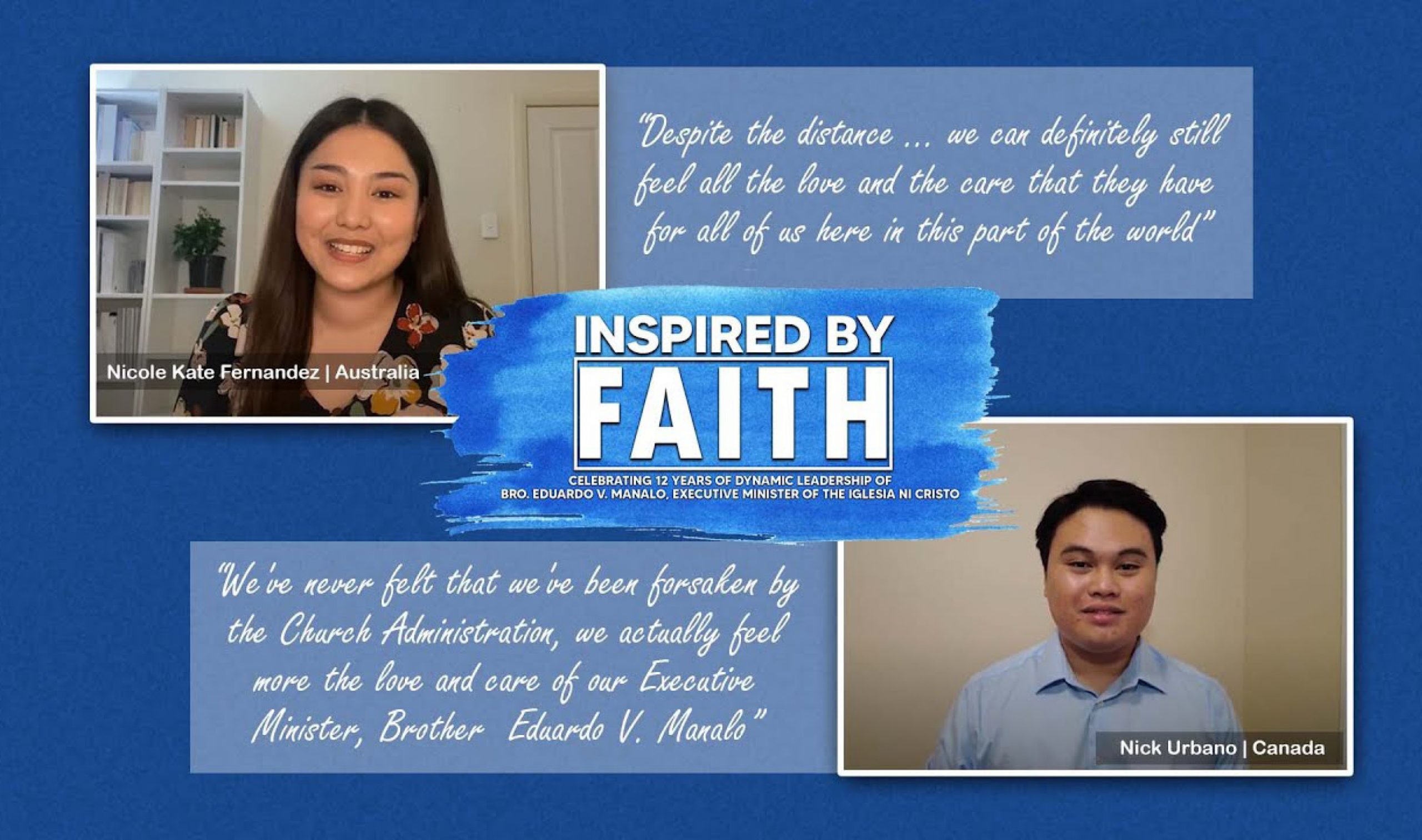 Sister Nicole Kate and Brother Nick | Inspired By Faith – Iglesia Ni ...
